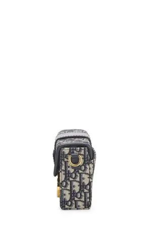 Dior Oblique Jacquard 30 Montaigne Box Bag - Navy