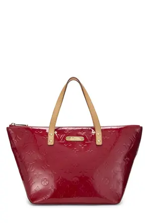 LOUIS VUITTON Monogram Vernis Bellevue - Red