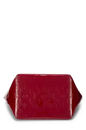 LOUIS VUITTON Monogram Vernis Bellevue Tote - Red
