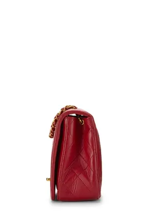 Chanel Quilted Lambskin Full Flap Small Bag - Black