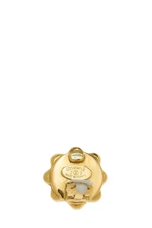 Chanel Cc Clip-on Earrings