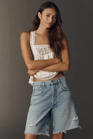 Citizens Of Humanity Ayla Denim Shorts - Sparrow