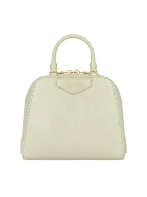 Givenchy Givenchy Antigona Cube Top Handle Bag - Almond Green