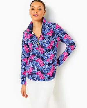 LILLY PULITZER Upf 50+ Skipper Popover - Low Tide Navy Its Ofishell