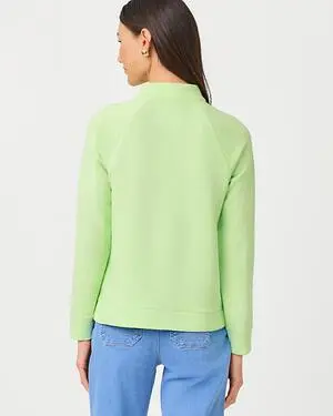 LILLY PULITZER Ashlee Half-zip Pullover - Pistachio Macaron