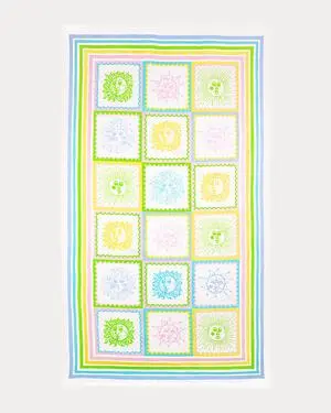 LILLY PULITZER Beach Towel - Multi Sun Tiles