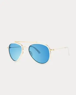 Lilly Pulitzer® Elliott Sunglasses - Resort White