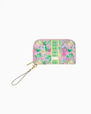 LILLY PULITZER Passport Travel Wallet Multi Via Amore Spritzer