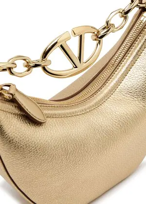 Valentino Garavani Vlogo Moon Mini Leather Top Handle Bag