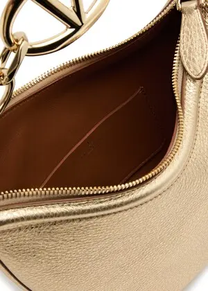 Valentino Garavani Vlogo Moon Mini Leather Top Handle Bag