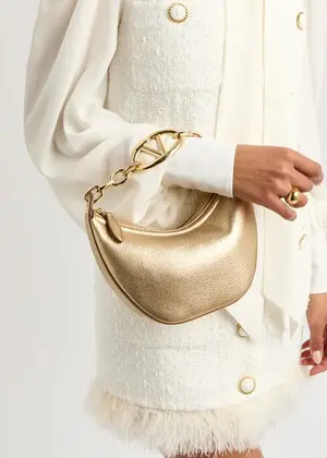 Valentino Garavani Vlogo Moon Mini Leather Top Handle Bag