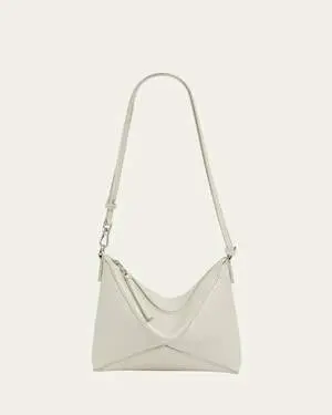 Loewe Puzzle Fold Leather Pouch Shoulder Bag - Sea Salt