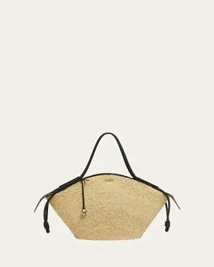 Loewe Loewe Paseo Large Basket Tote Bag - Naturalblack