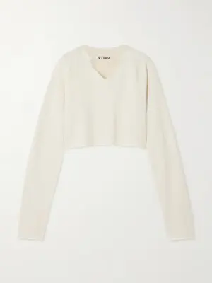 Eterne Cropped Sweaters For Women