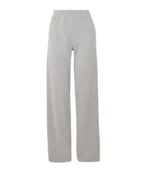 Eterne Embroidered Jersey Sweatpants - Gray