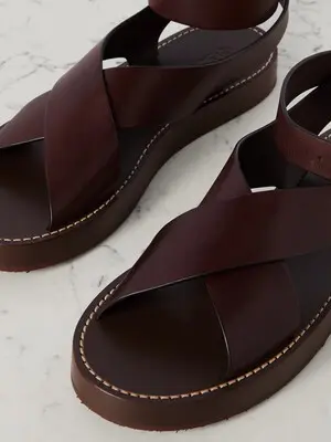 Loro Piana Sumie Leather Sandals