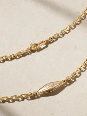 UNIFORM OBJECT Mini Vessel 18-karat Diamond Necklace