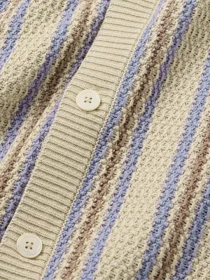 Nn07 Jackie 6636 Striped Organic Cotton Shirt