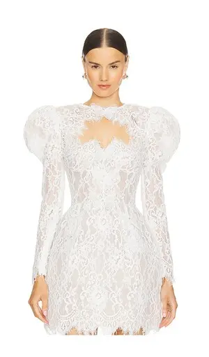 BRONX BANCO Colette Blanc Lace Bolero