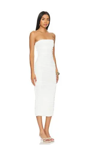SEROYA Martha Strapless Midi Dress