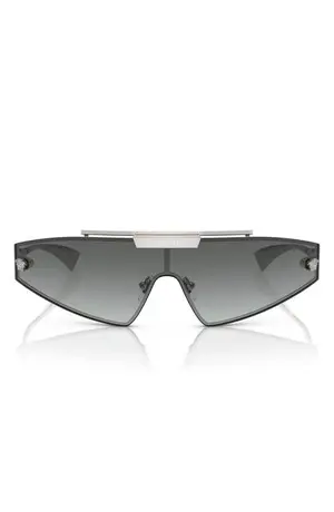 Versace Medusa Horizon Shield Sunglasses - Silver