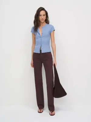 Reformation Button Up T-shirts For Women