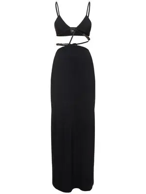 Christopher Esber CHRISTOPHER ESBER Cross Bandeau Bra Dress - Black
