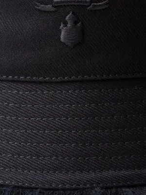 Prada Drill Bucket Hat - Black
