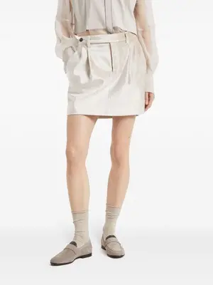 Brunello Cucinelli Tailored Miniskirt