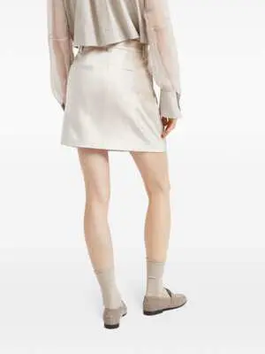 Brunello Cucinelli Tailored Miniskirt