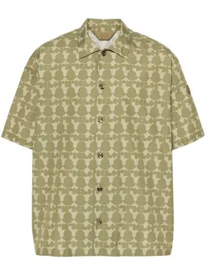 Moncler Logo-print Cotton Shirt