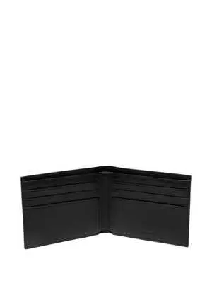Bally Mythos Bifold Leather Wallet - Black