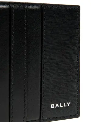 Bally Mythos Bifold Leather Wallet - Black