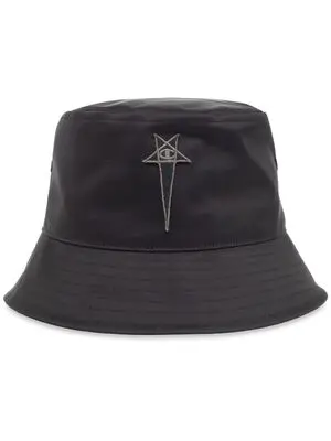 Rick Owens Logo-patch Bucket Hat