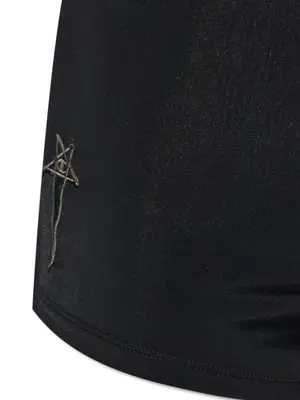 Rick Owens Logo Patch Swim Trunks
