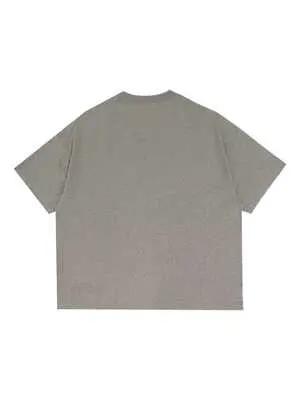 Fear Of God Logo-appliqué Cotton T-shirt - Grey