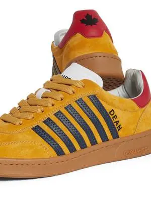 Dsquared2 Boxer Suede Sneakers - Yellow