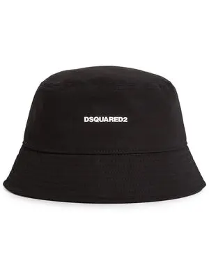 Dsquared2 Logo-print Bucket Hat - Black