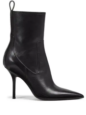 Dsquared2 100mm Zip-detailing Leather Boots