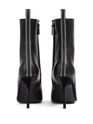 Dsquared2 100mm Zip-detailing Leather Boots