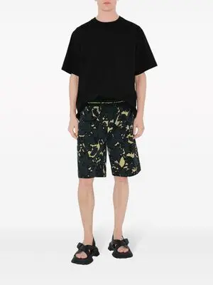 Burberry Floral-print Bermuda Shorts