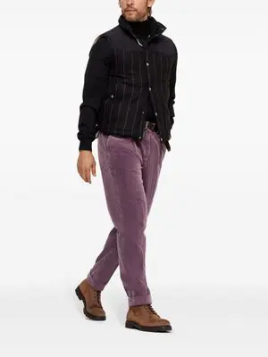 Brunello Cucinelli Striped Wool-blend Gilet