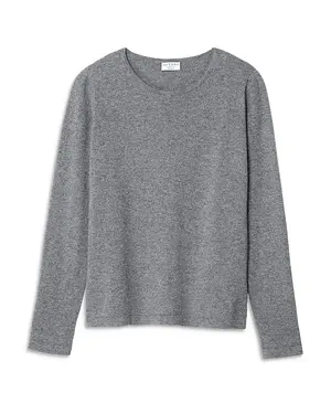 SFERRA Intimita Cashmere Long Sleeve Top - Grey