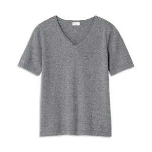 SFERRA Intimita Cashmere V-neck Top - Grey