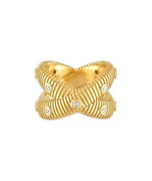 PAMELA ZAMORE Clio X Diamond Ring