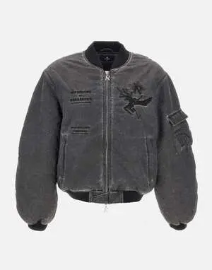 REPRESENT Icarus Flight Bomber Jacket With Icaro Graphics