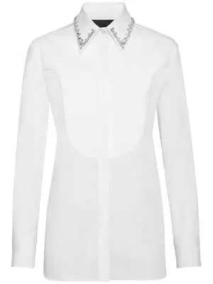 Philipp Plein Embellished Shirts For Women