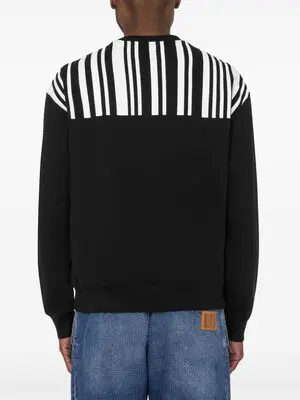 Moschino Barcode-print Cotton Sweatshirt