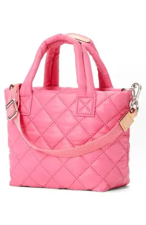 Mz Wallace Petite Metro Deluxe Quilted Nylon Tote