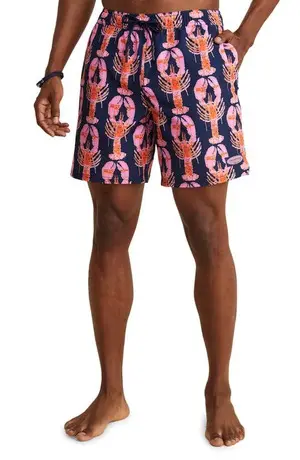 Vineyard Vines 7-inch Chappy Swim Trunks Indigo Lobster
